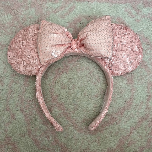 Disney | Accessories | Disney Millenial Pink Minnie Ears | Poshmark